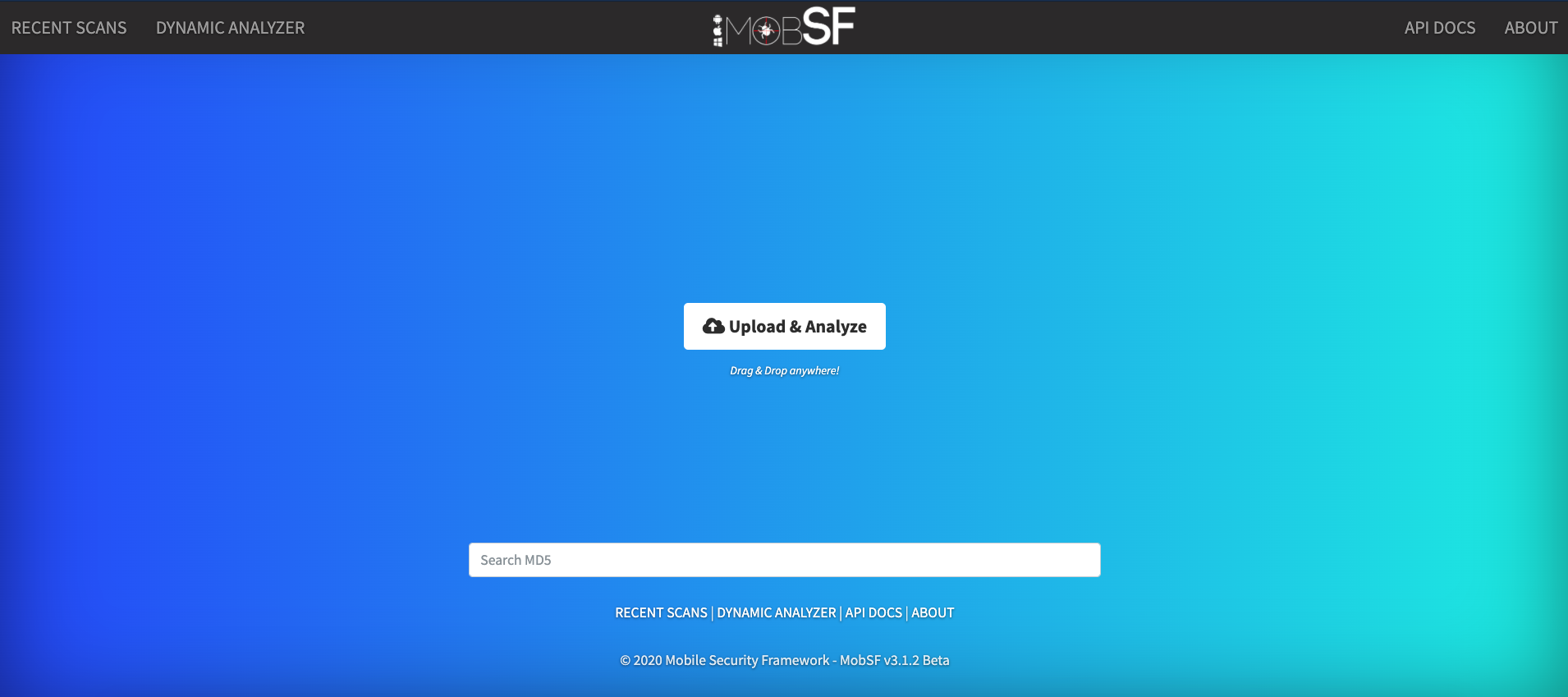 MobSF移动端安全扫描平台 | Sutune